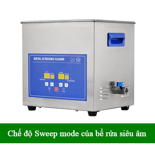 Sweep mode là gì? Bể rửa siêu âm có cần chế độ này không?