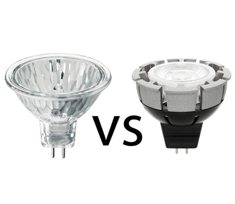 So sánh đèn halogen và đèn led khi sử dụng cùng kính hiển vi