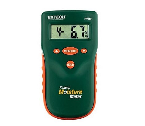 Review chi tiết máy đo độ ẩm gỗ Pinless Extech MO280